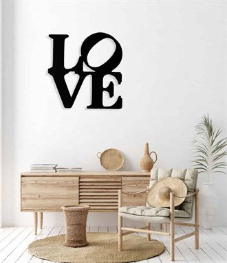 Love Metal Wall Decor Metal Art Decor – Decovieno